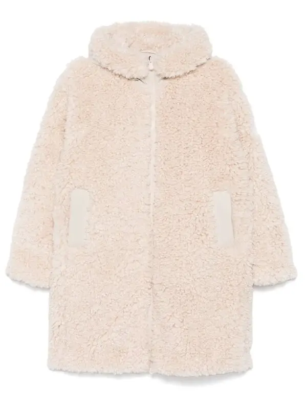 Save The Duck Angelica Coat In White - 25% Off | Editorialist