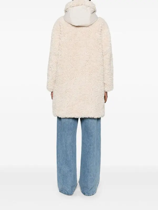 Save The Duck Angelica Coat In White - 25% Off | Editorialist