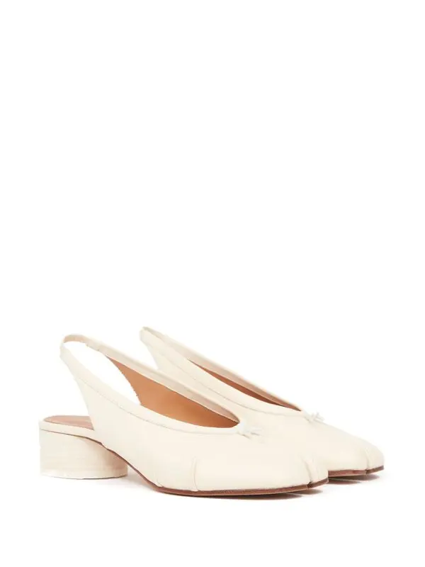 MAISON MARGIELA 30mm Tabi Ballerinas - Neutrals