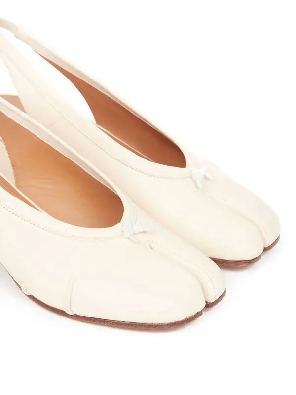 MAISON MARGIELA 30mm Tabi Ballerinas - Neutrals