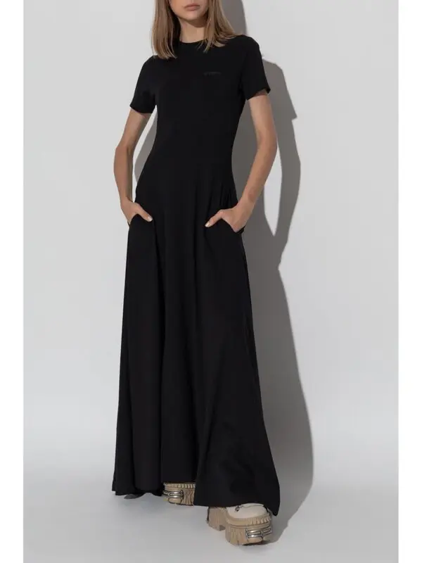 Vetements Flared Maxi Dress