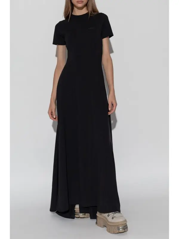 Vetements Flared Maxi Dress