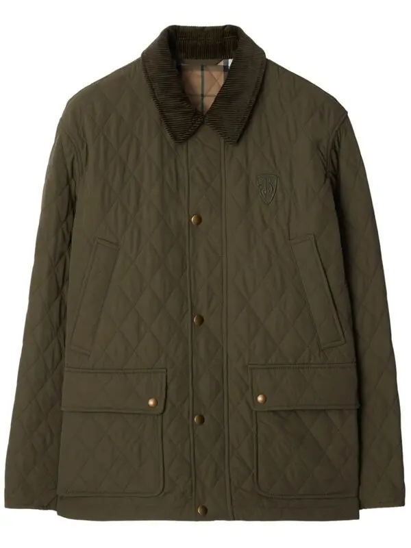 Burberry Diamond Quilted Barn Jacket