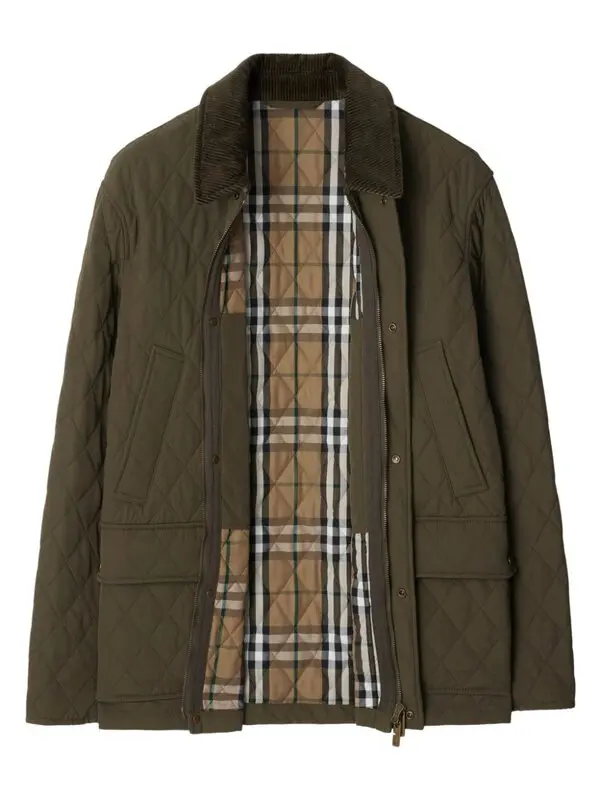 Burberry Diamond Quilted Barn Jacket