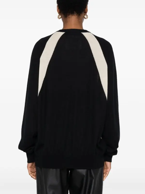 Frenckenberger Colour-block Cashmere Sweater