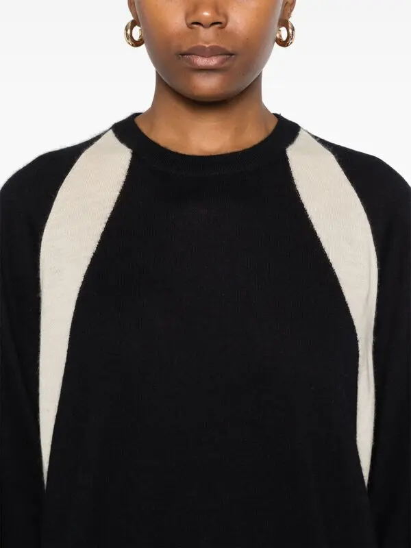 Frenckenberger Colour-block Cashmere Sweater