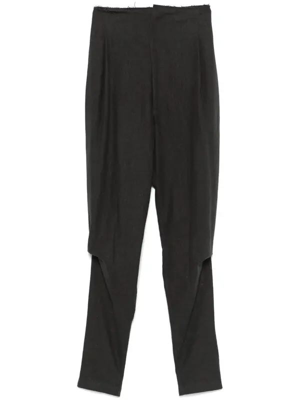 ELENA VELEZ Crepe Trousers