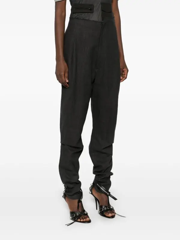 ELENA VELEZ Crepe Trousers