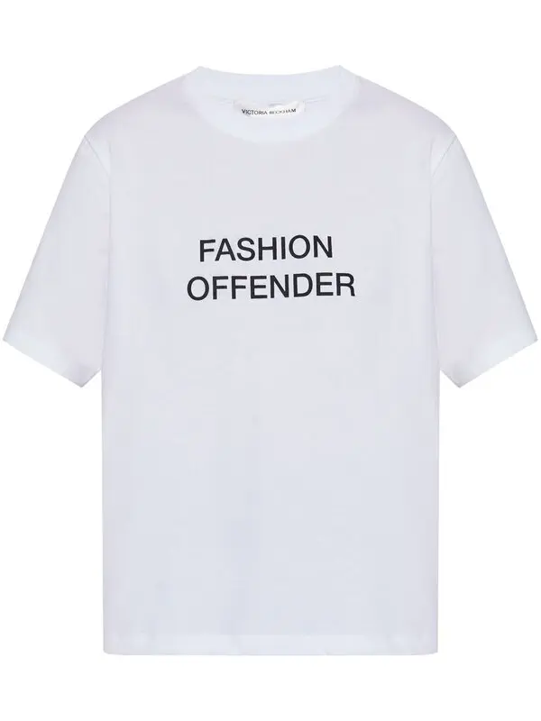 Victoria Beckham Slogan-print T-shirt