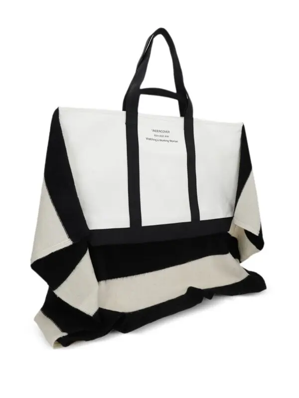 Undercover Striped Tote Bag