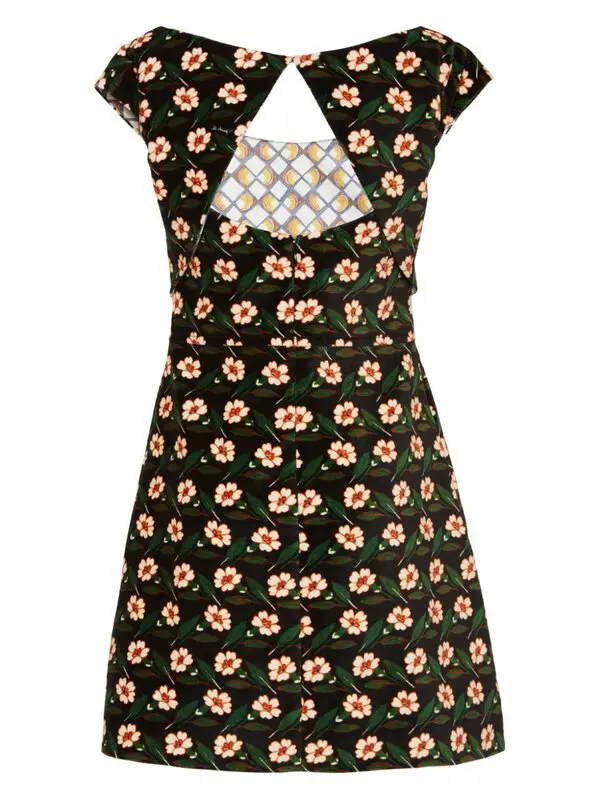La DoubleJ Arabesque Mini Dress - Black