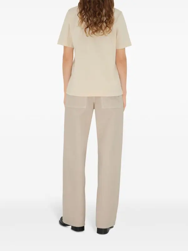 Burberry Daisy Logo Cotton T-shirt