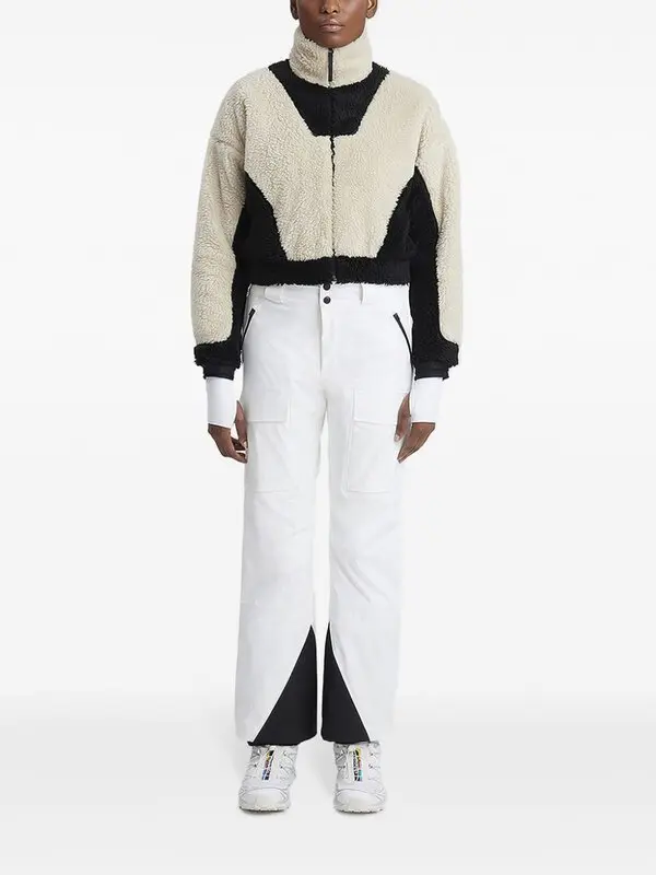 Aztech Mountain Bryce Shearling Jacket - White