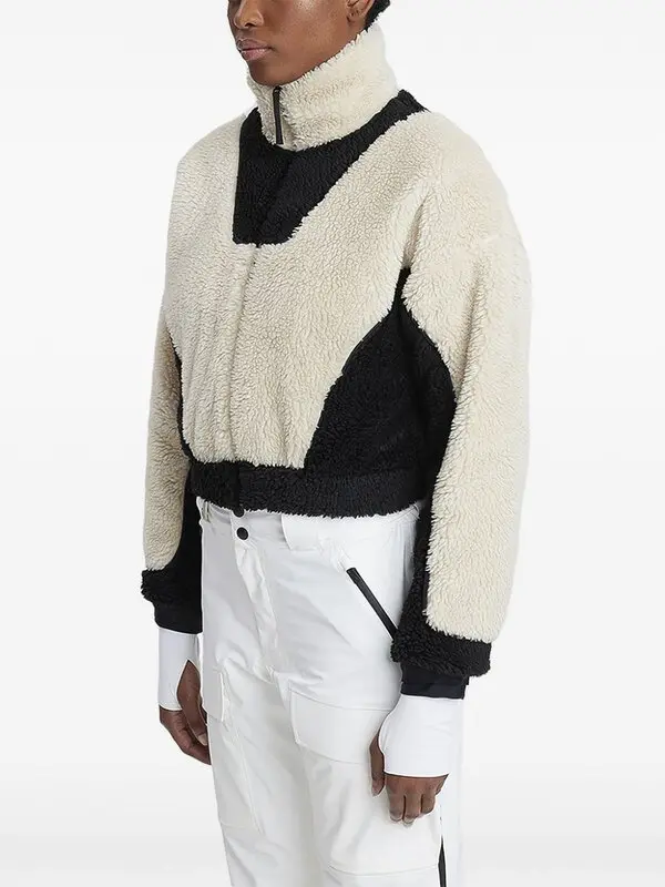 Aztech Mountain Bryce Shearling Jacket - White