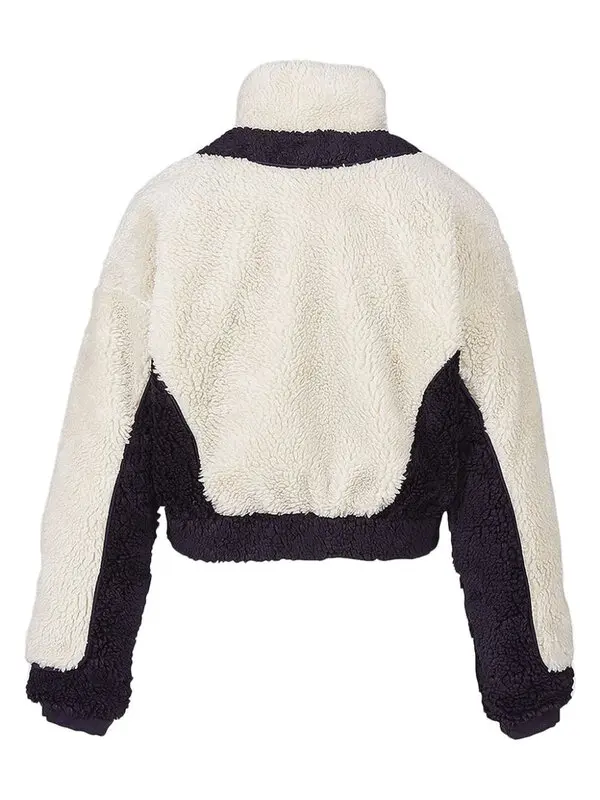 Aztech Mountain Bryce Shearling Jacket - White