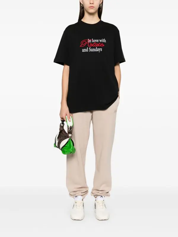 ROTATE BY BIRGER CHRISTENSEN Mimi Track Pants - Brown