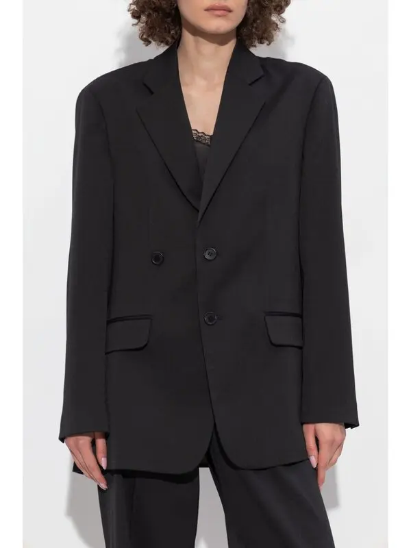 MAISON MARGIELA Panelled Double-breasted Jacket