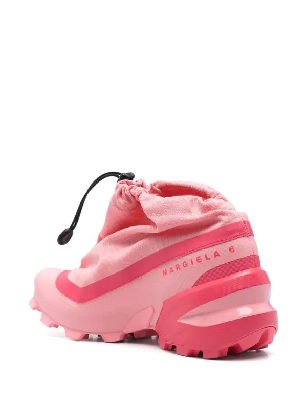MM6 MAISON MARGIELA X SALOMON Cross Drawstring Sneakers - Pink