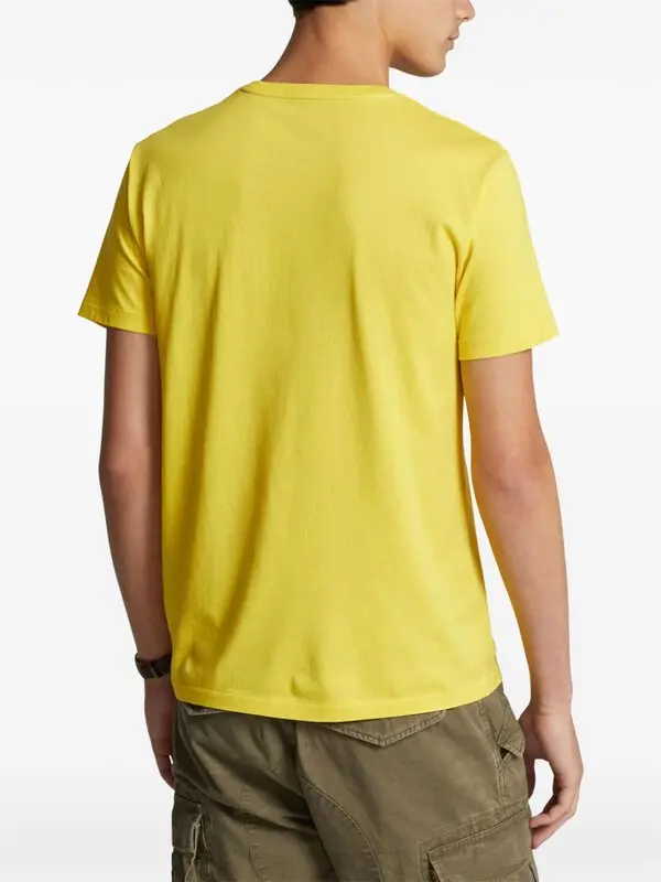 Polo Ralph Lauren Polo Pony Cotton T-shirt - Yellow