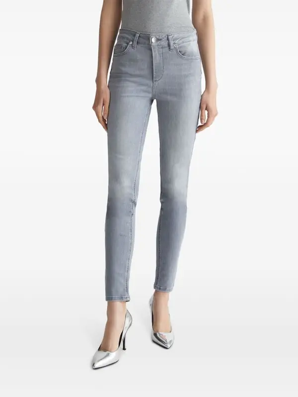 Liu Jo Bottom Up Skinny Jeans - Grey