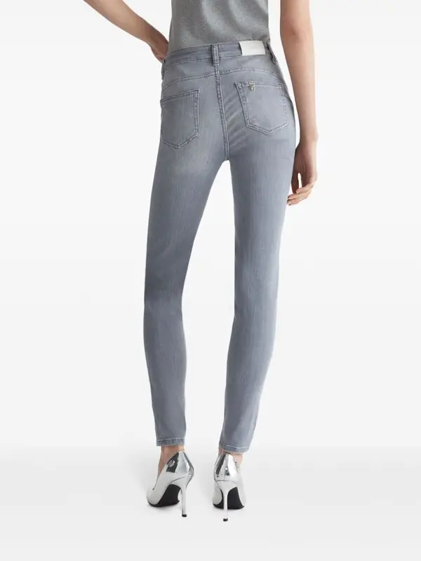 Liu Jo Bottom Up Skinny Jeans - Grey