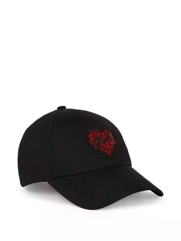 Karl Lagerfeld K/heart Cap - Black
