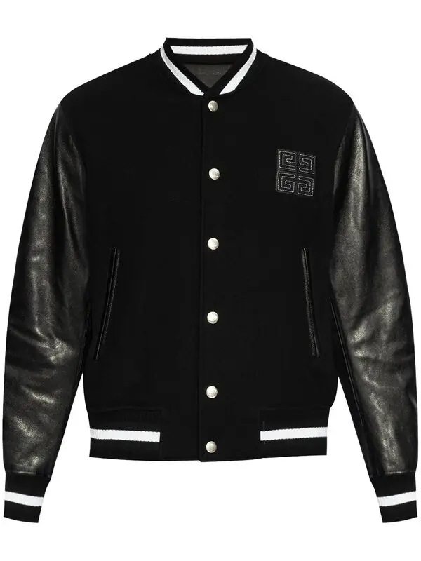 Givenchy 4g Motif Leather Jacket