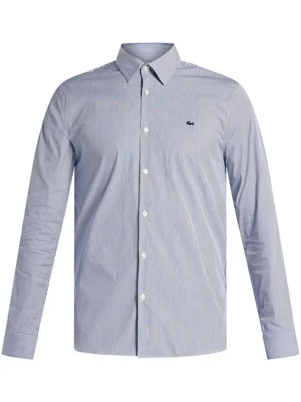 Lacoste Striped Poplin Shirt