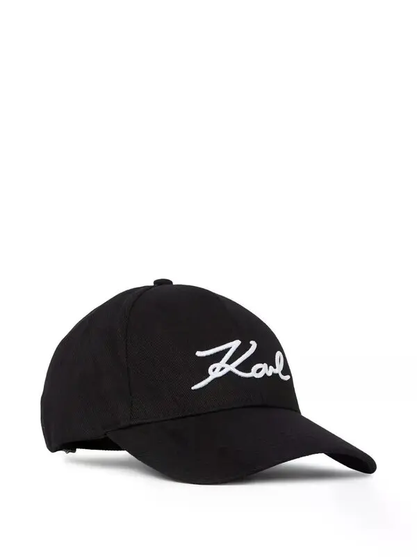 Karl Lagerfeld Signature Cap - Black