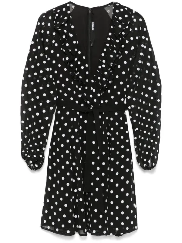 ROTATE BY BIRGER CHRISTENSEN Ruffle-detail Mini Dress