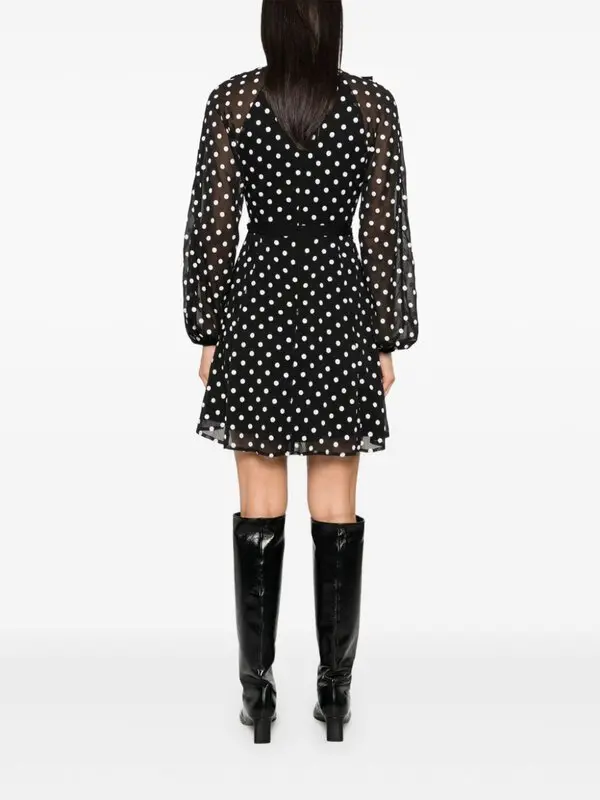 ROTATE BY BIRGER CHRISTENSEN Ruffle-detail Mini Dress