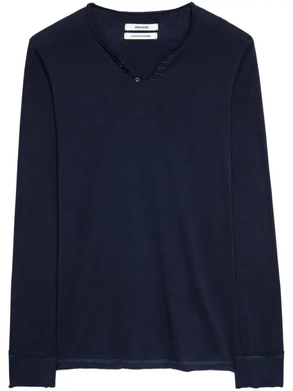 Zadig&Voltaire Monastir T-shirt - Blue