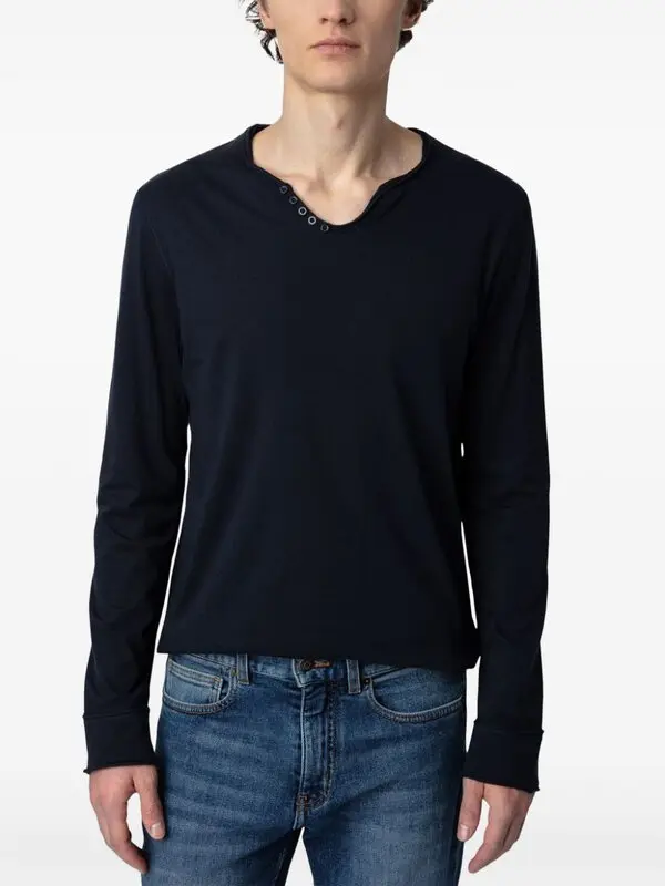 Zadig&Voltaire Monastir T-shirt - Blue