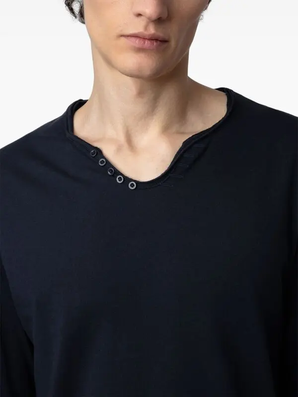 Zadig&Voltaire Monastir T-shirt - Blue