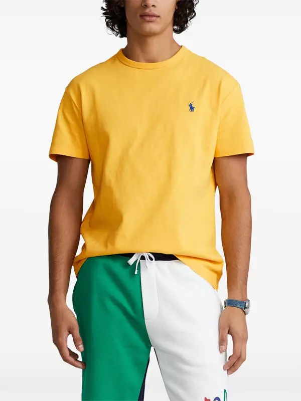 Polo Ralph Lauren Polo Pony Cotton T-shirt - Yellow