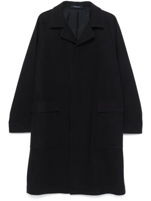 Tagliatore Loyd Felted Coat - Blue