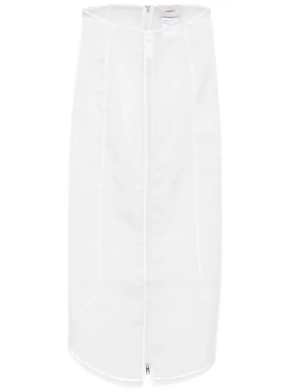 Coperni Organza Maxi Skirt