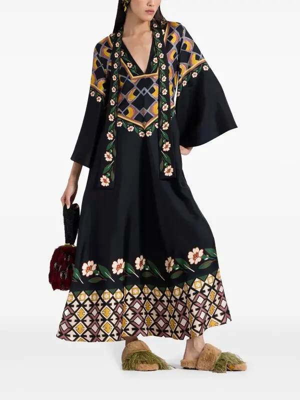La DoubleJ Magnifico Maxi Dress - Black