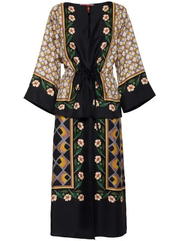 La DoubleJ Apericena Midi Dress - Black