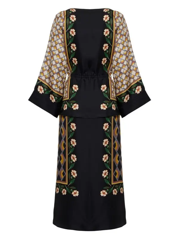 La DoubleJ Apericena Midi Dress - Black