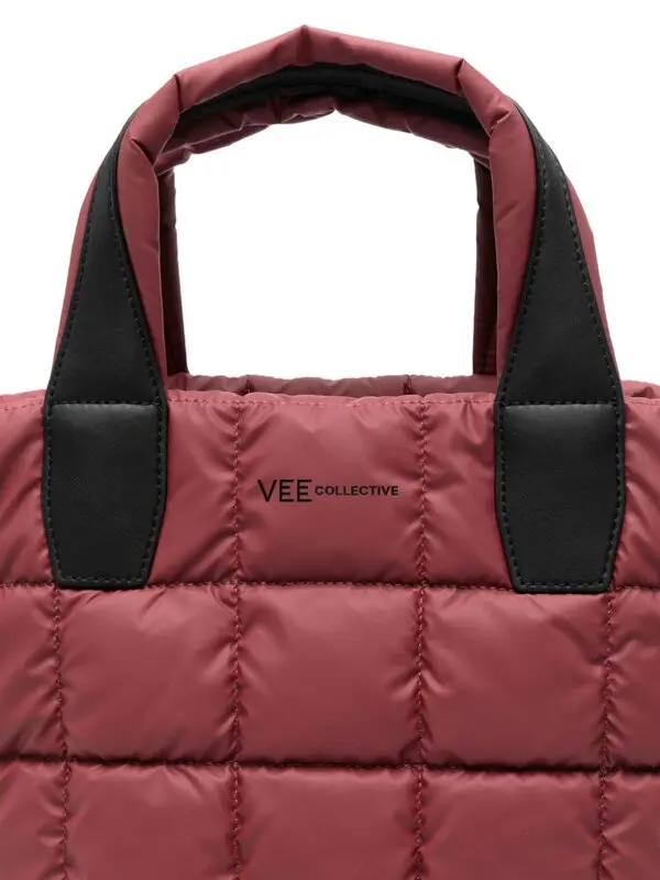VEECOLLECTIVE Small Porter Tote Bag - Red