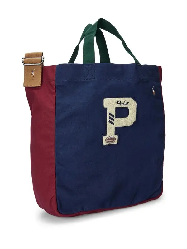 Polo Ralph Lauren Logo-embroidered Cotton Tote Bag