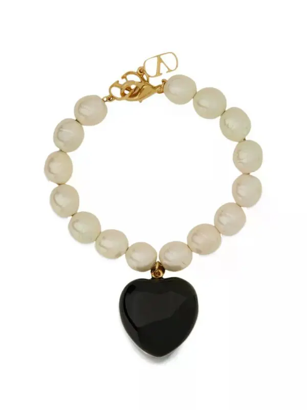 Valentino Garavani Coeur Royal Bracelet - Neutrals