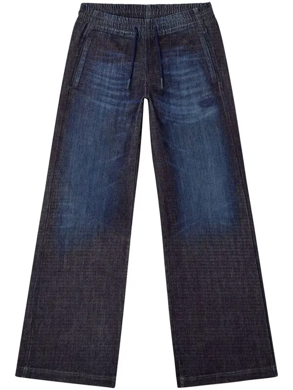 DIESEL D-ainty Wide-leg Jeans