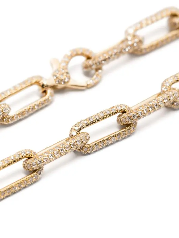 Shay 18kt Gold Diamond Link Bracelet