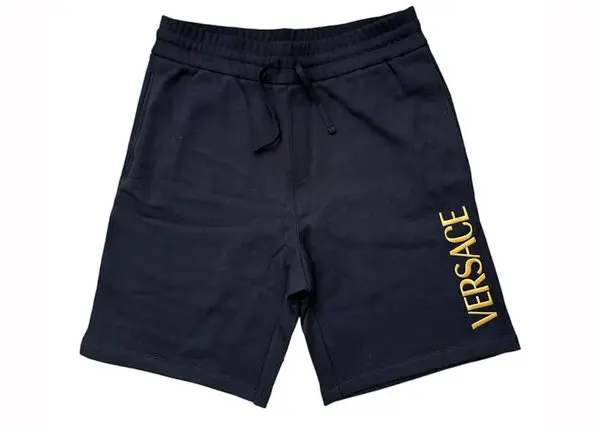 Versace Embroidered Logo Sweatshorts