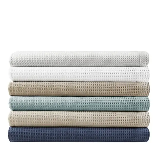 BEAUTYREST Waffle Weave Blanket, Twin