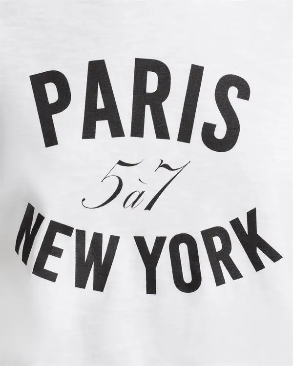 Cinq À Sept Graphic Tee
