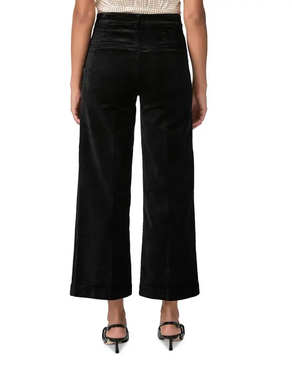 Paige Anessa Velvet Full Length Pants