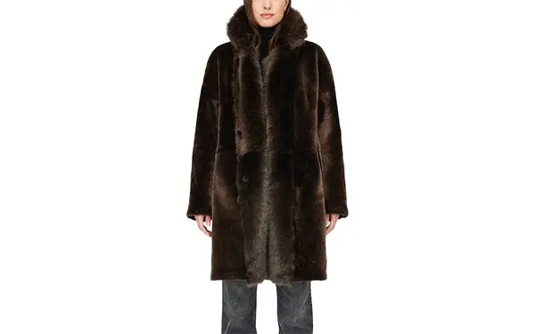 HISO August Reversible Shearling Jacket